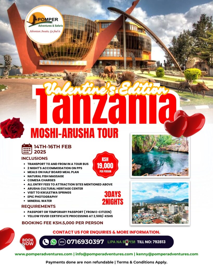 Moshi-Arusha Tour TZ Getaway - Pomper Adventures